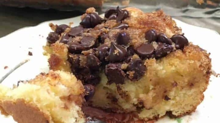 Chocolate Chip Cake - Back To My Southern Roots