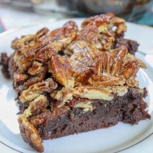 Pecan Pie Brownies Back To My Southern Roots