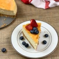 The Best Classic Recipe For New York Style Cheesecake - Back To My ...
