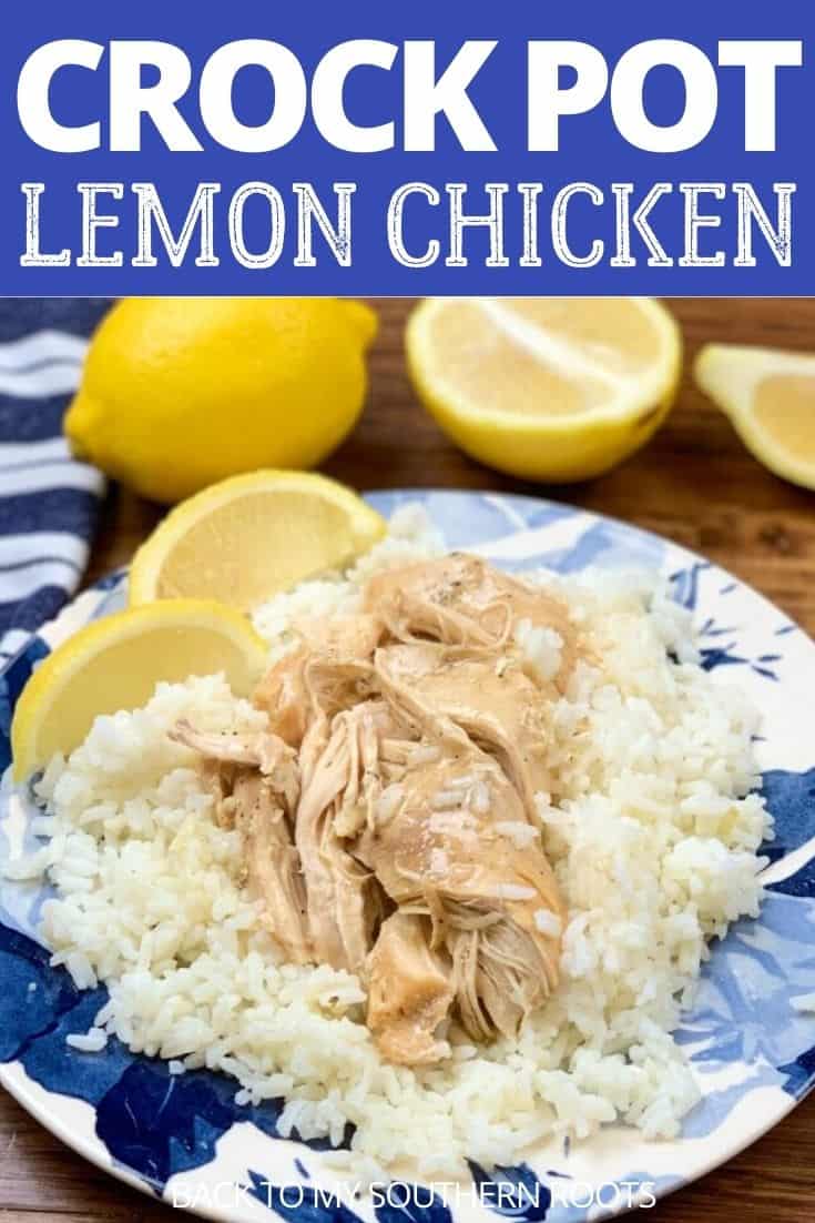 Crock Pot Lemon Chicken Back To My Southern Roots