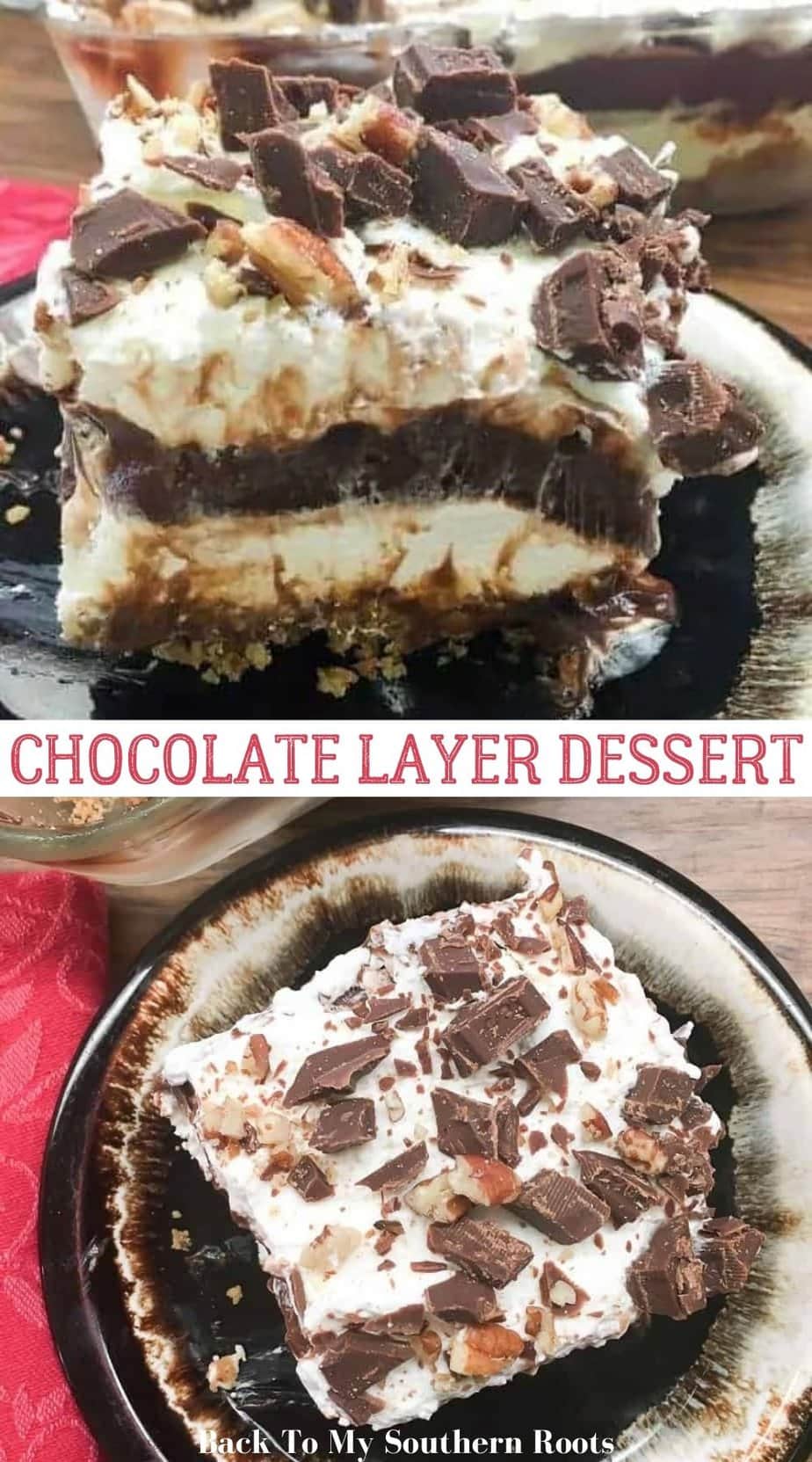 Chocolate Lush Dessert Recipe - Back To My Southern Roots