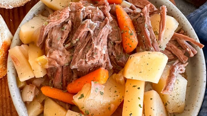 Slow Cooker Pot Roast - Back To My Southern Roots