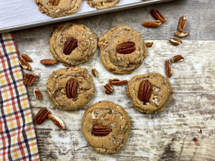 Chewy Butter Pecan Cookies - Back To My Southern Roots