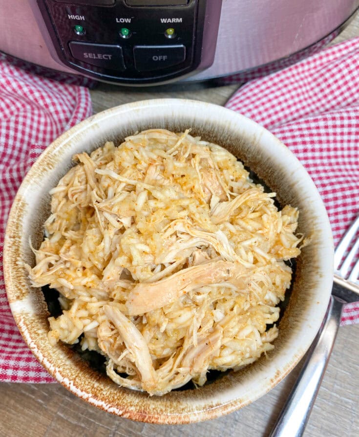 Slow Cooker Taco Chicken Recipe - Back To My Southern Roots