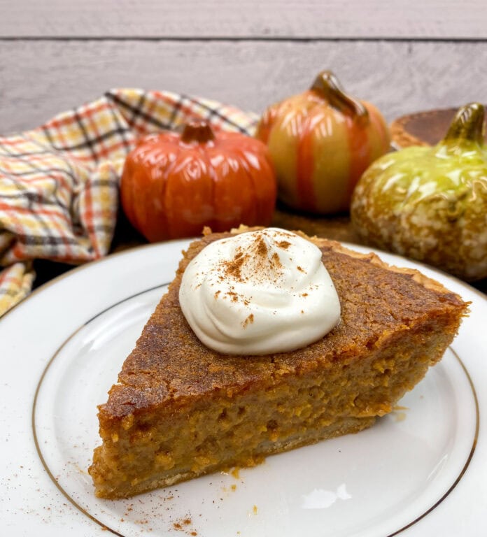 Creamy Homemade Butterscotch Pie - Back To My Southern Roots