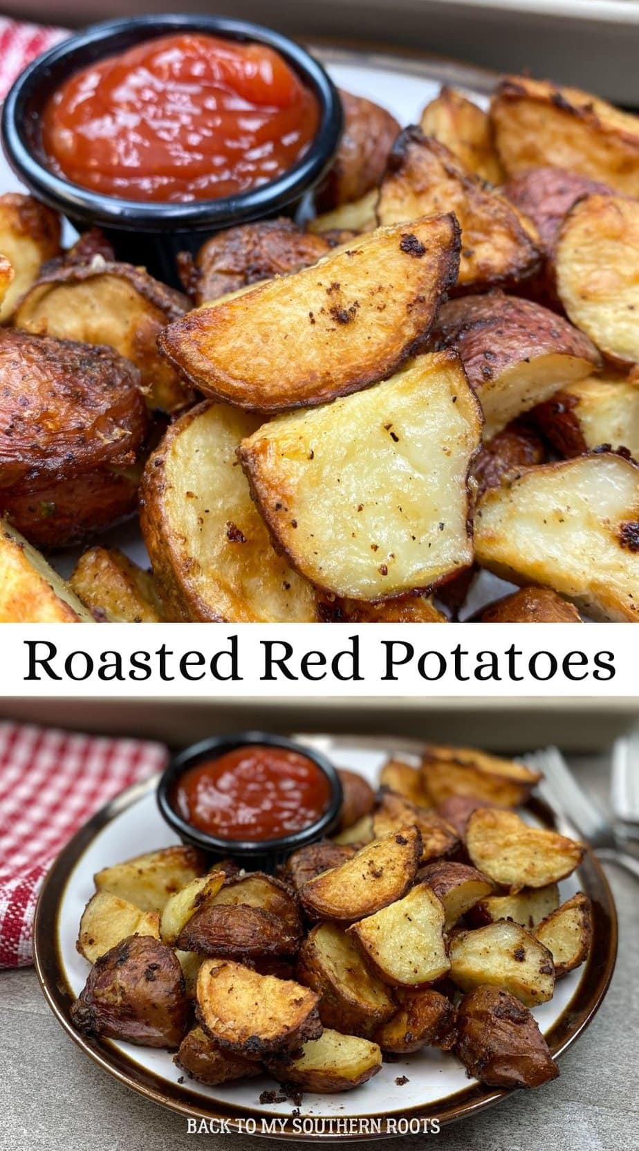 Crispy Oven Roasted Red Potatoes Recipe - Back To My Southern Roots