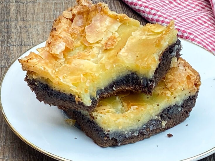 Easy Chocolate Chess Cake (Chocolate Chess Squares) - Back To My ...