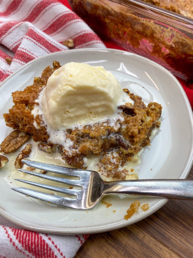 Southern Pecan Pie Cake Recipe - Back To My Southern Roots