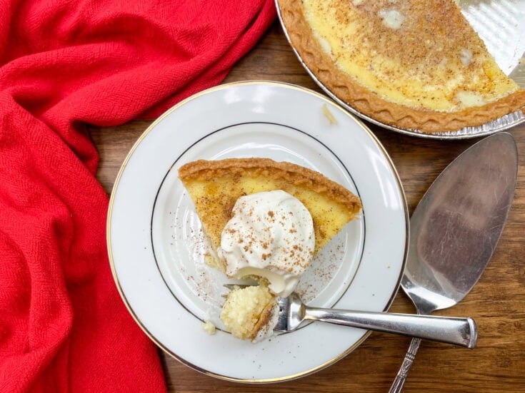 Old Fashioned Southern Egg Custard Pie Recipe Back To My Southern Roots