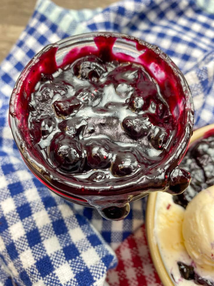 Easy Homemade Blueberry Syrup - Back To My Southern Roots