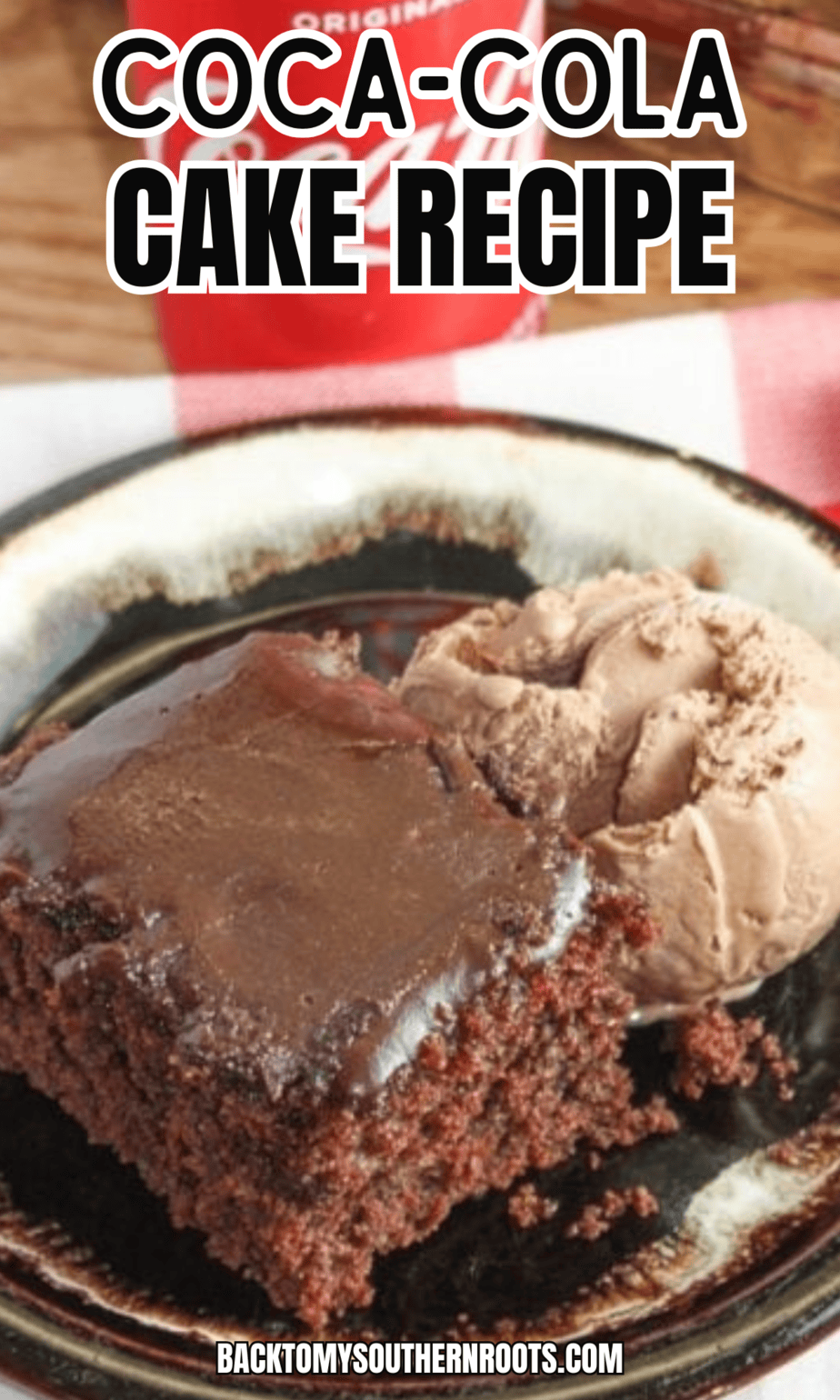 Moist Chocolate Coca Cola Cake Recipe - Back To My Southern Roots