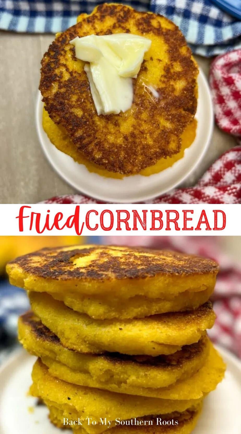 Fried Cornbread Recipe - Back To My Southern Roots