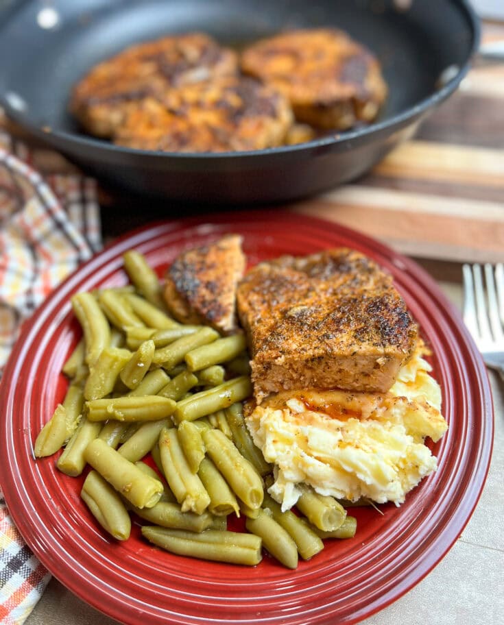 Easy Pan Fried Boneless Pork Chops - Back To My Southern Roots