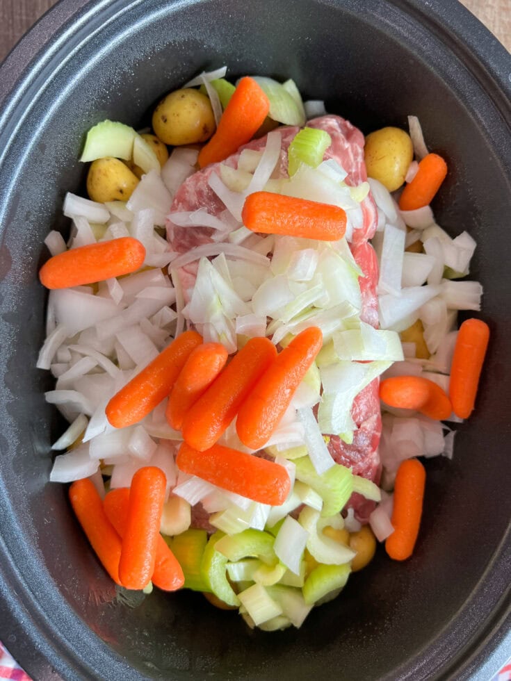Slow Cooker Pork Roast With Vegetables Recipe - Back To My Southern Roots