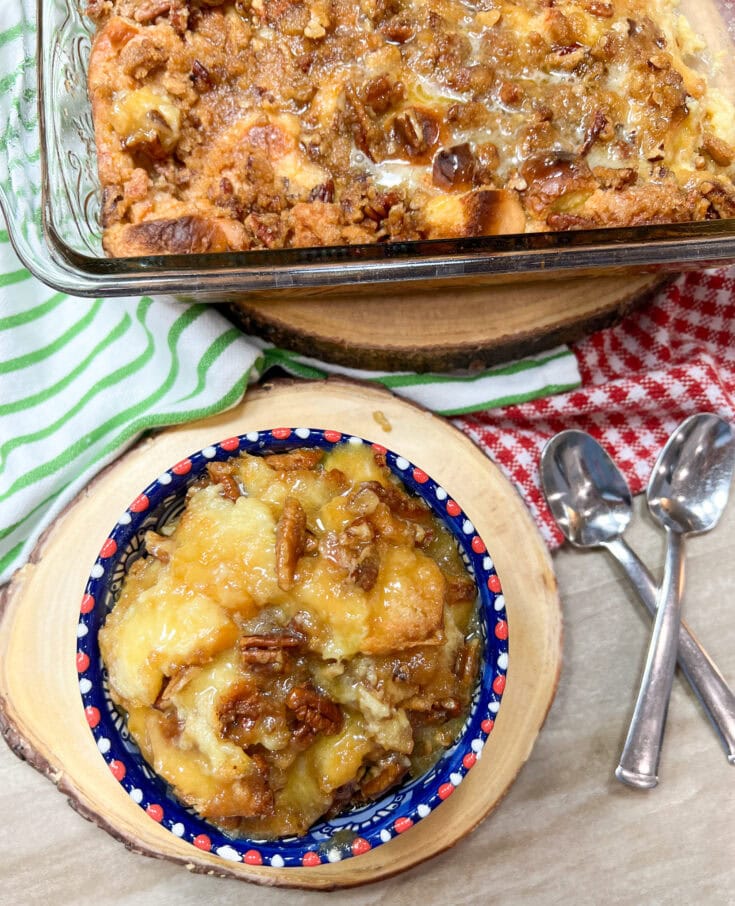 Southern Bread Pudding Recipe With Sauce - Back To My Southern Roots
