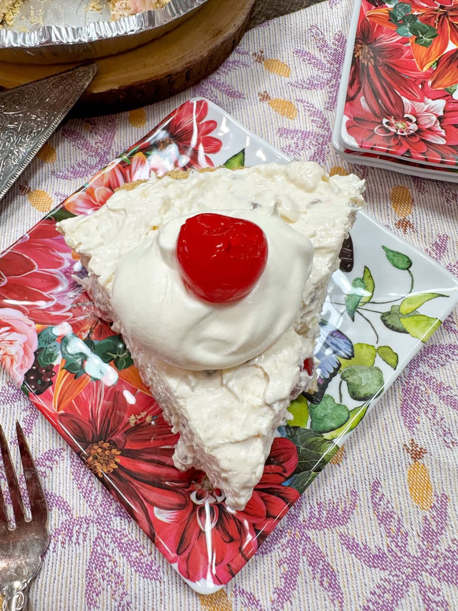 Easy And Classic No Bake Millionaire Pie Recipe - Back To My Southern Roots