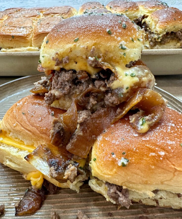 How To Make Easy Ground Beef Sliders in Under One Hour - Back To My ...