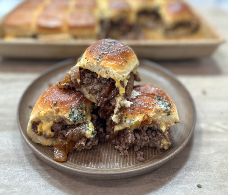 How To Make Easy Ground Beef Sliders in Under One Hour - Back To My ...
