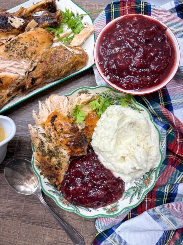 Easy Crock Pot Thanksgiving Whole Turkey Recipe - Back To My Southern Roots