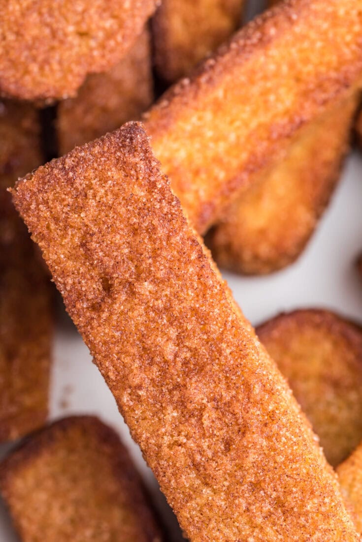 Easy Frozen French Toast Sticks In The Air Fryer - Back To My Southern ...
