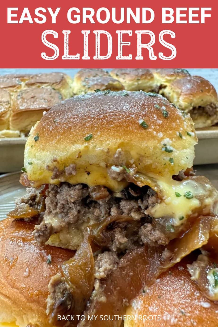 How To Make Easy Ground Beef Sliders in Under One Hour - Back To My ...