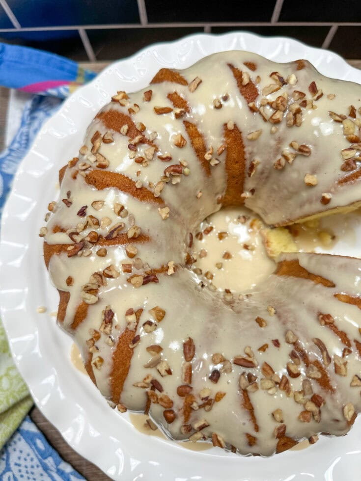 The Best Southern Butter Pecan Pound Cake Recipe - Back To My Southern ...