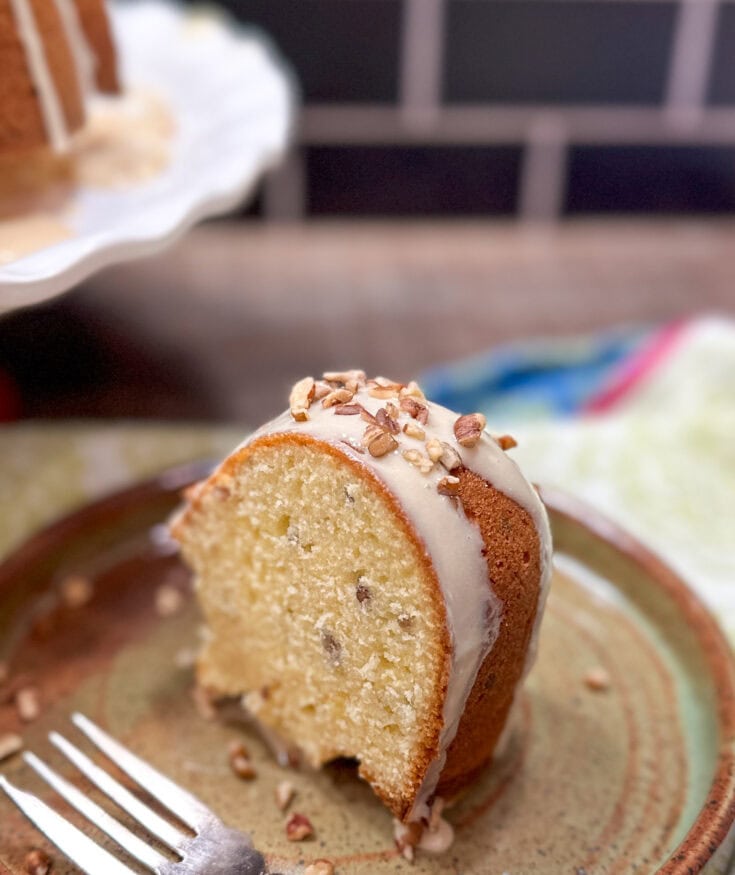 The Best Southern Butter Pecan Pound Cake Recipe - Back To My Southern ...