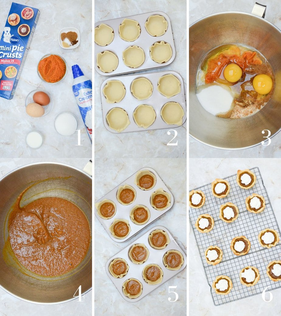 Easy Homemade Mini Pumpkin Pies - Back To My Southern Roots
