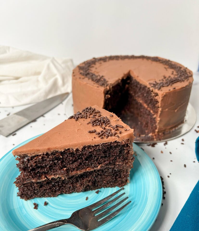 Easy Southern Praline Pecan Cake With Butter Sauce - Back To My ...