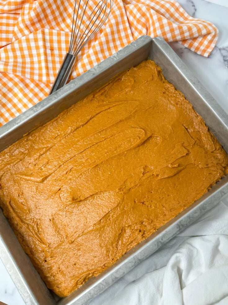 Three-Ingredient Pumpkin Cake - Back To My Southern Roots