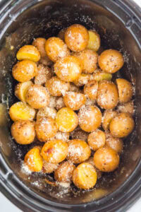Slow Cooker Baby Potatoes - Back To My Southern Roots
