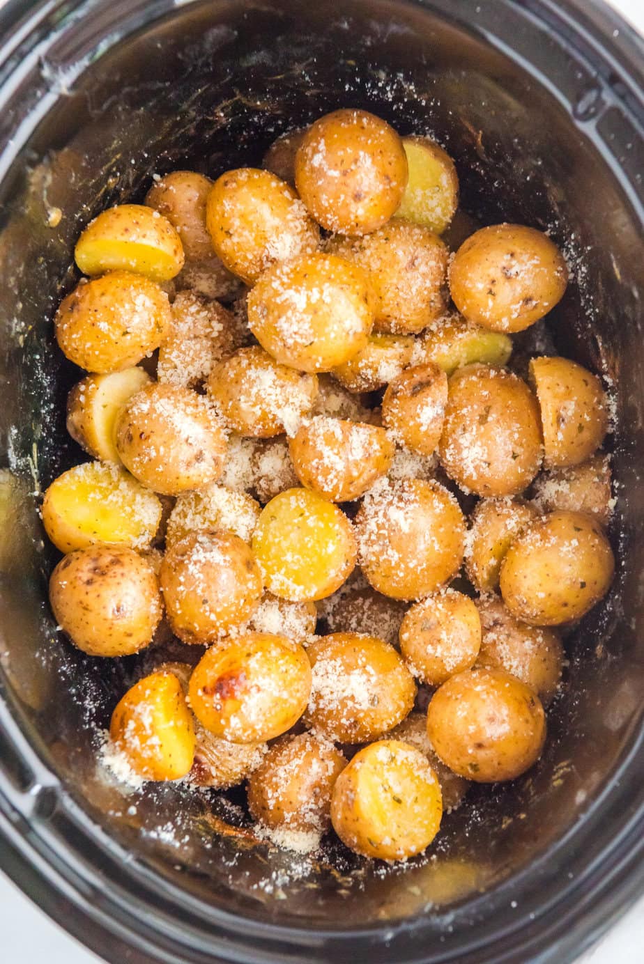 Slow Cooker Baby Potatoes - Back To My Southern Roots