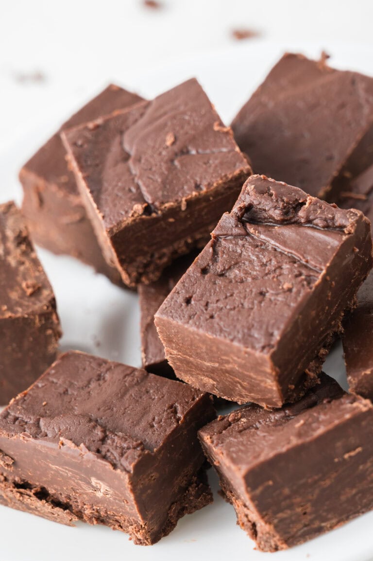 Perfect No-Fail Fudge Recipe with 3-Ingredients - Back To My Southern Roots