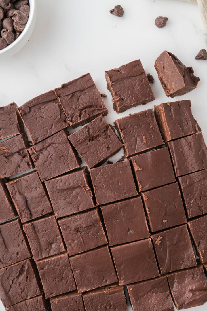 Perfect No-Fail Fudge Recipe with 3-Ingredients - Back To My Southern Roots