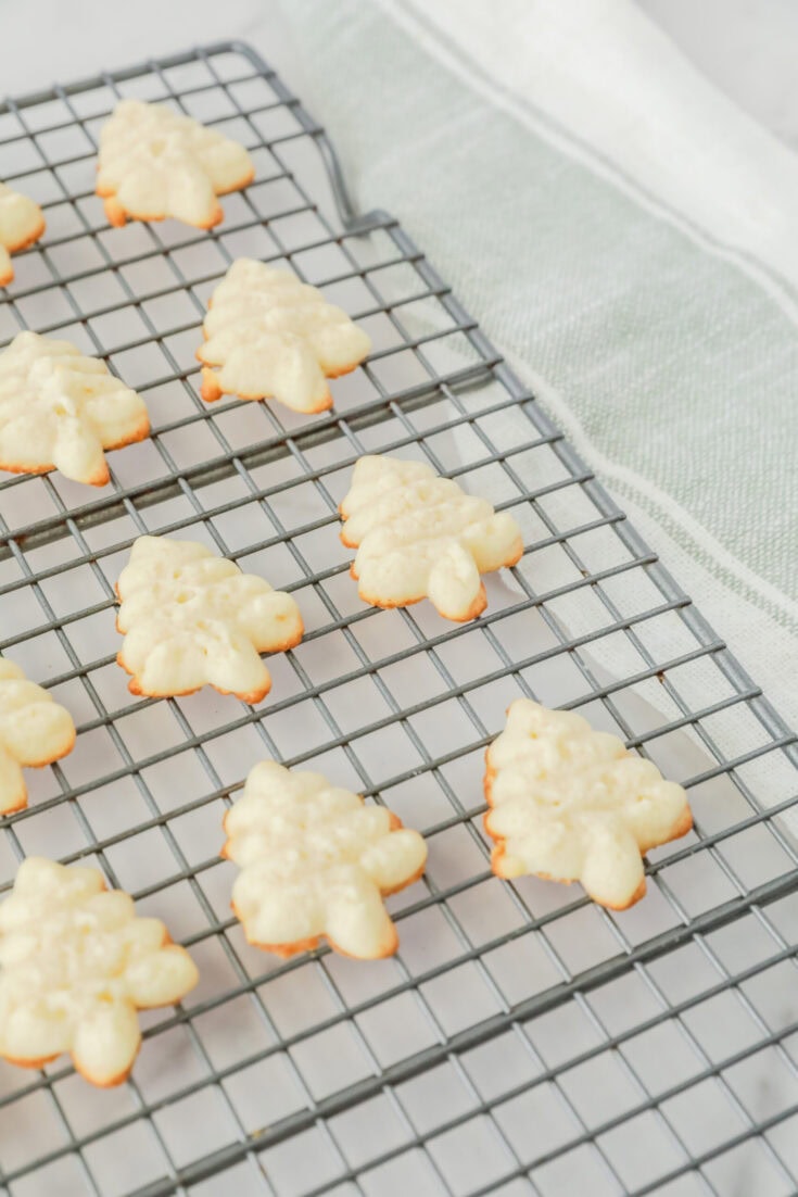 Buttery Christmas Spritz Cookies - Back To My Southern Roots