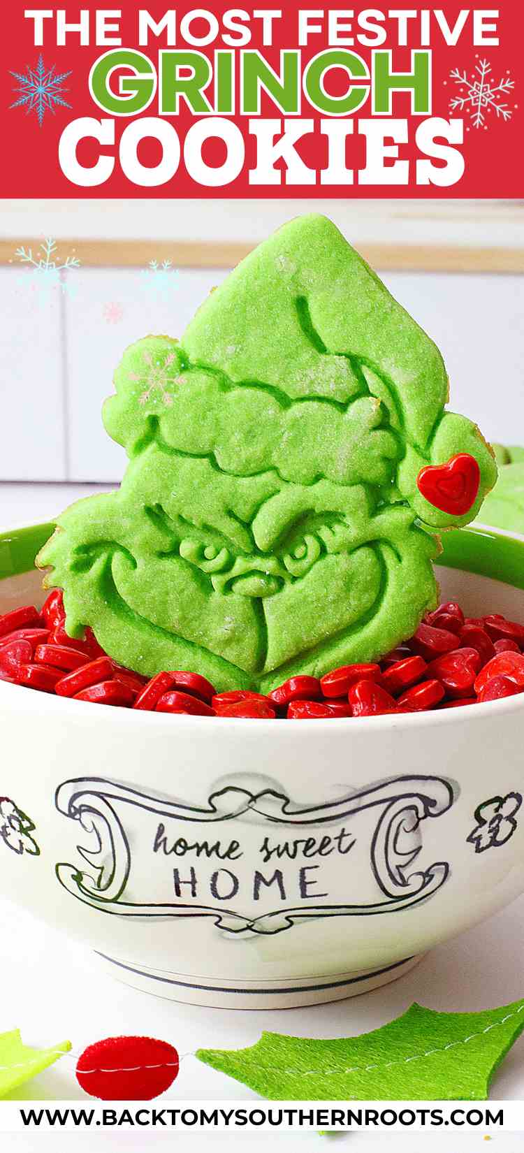 Grinch Cookie Recipe - Back To My Southern Roots