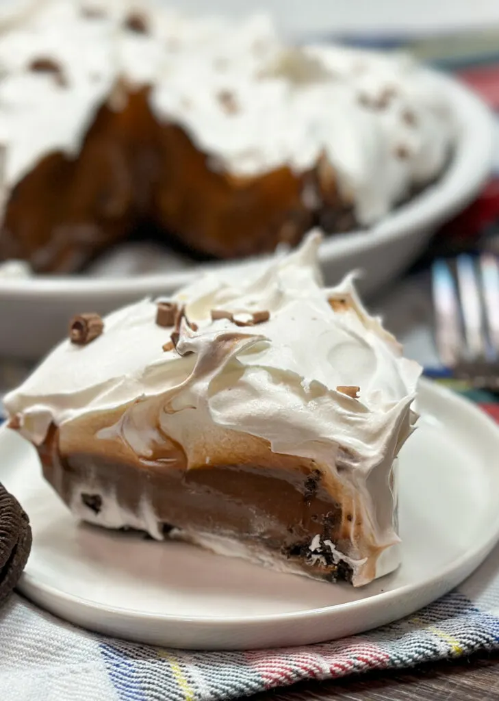 No-Bake Mississippi Mud Pie Recipe - Back To My Southern Roots