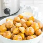 Slow Cooker Baby Potatoes - Back To My Southern Roots