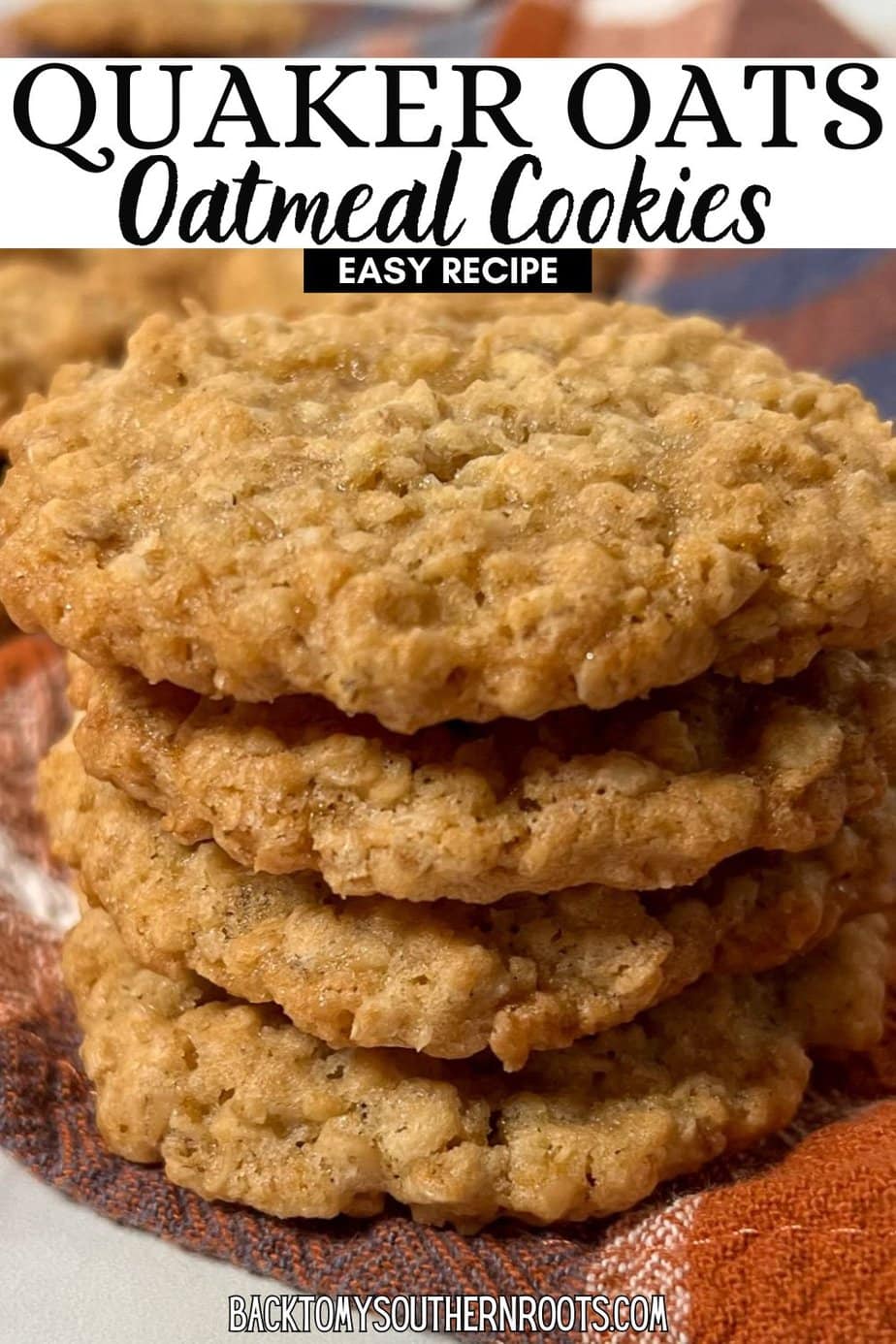 Quaker Oats Oatmeal Cookie Recipe - Back To My Southern Roots