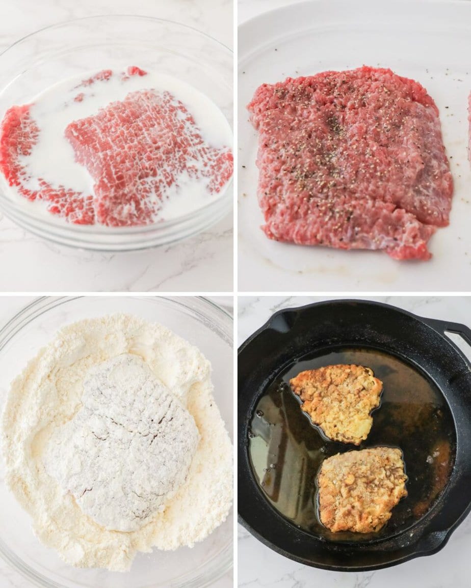 Perfect Country Fried Cube Steak - Back To My Southern Roots