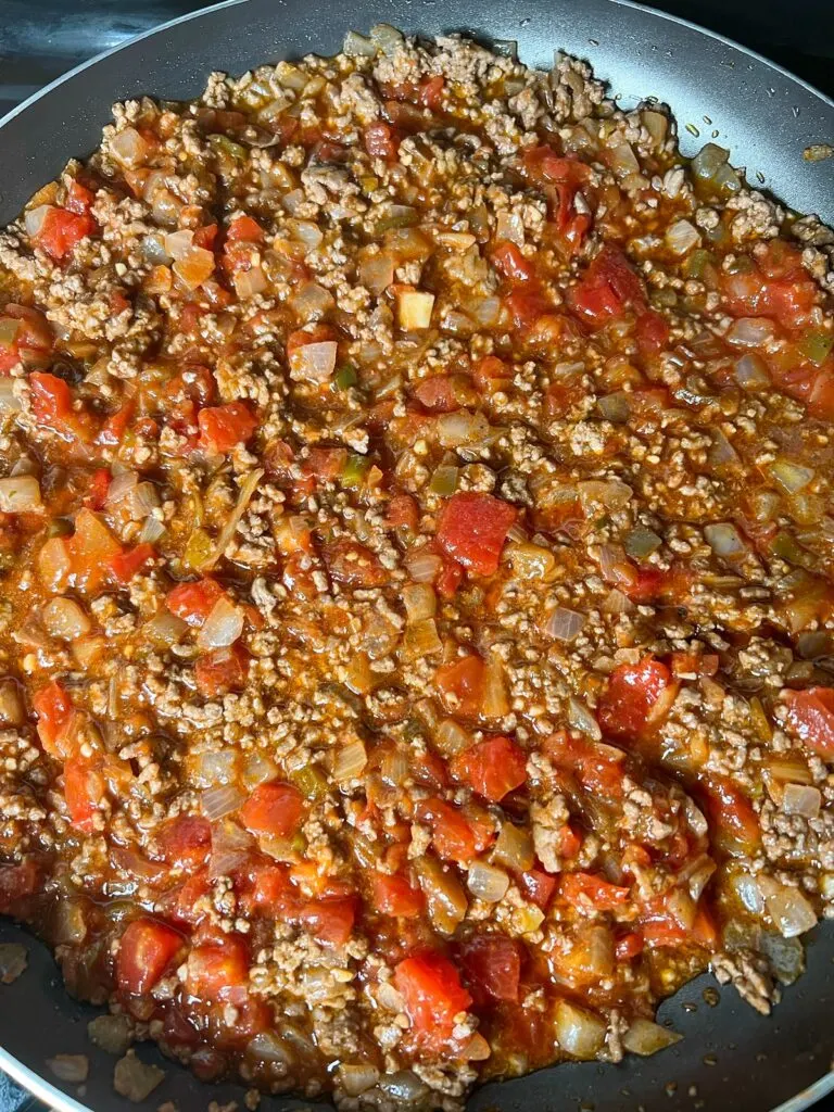 Cheesy Dorito Casserole with Ground Beef - Back To My Southern Roots