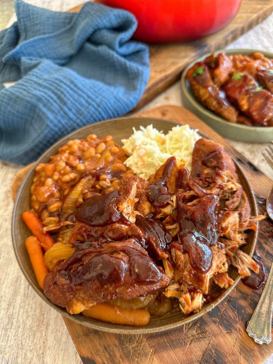 Dutch Oven Boneless Pork Ribs - Back To My Southern Roots