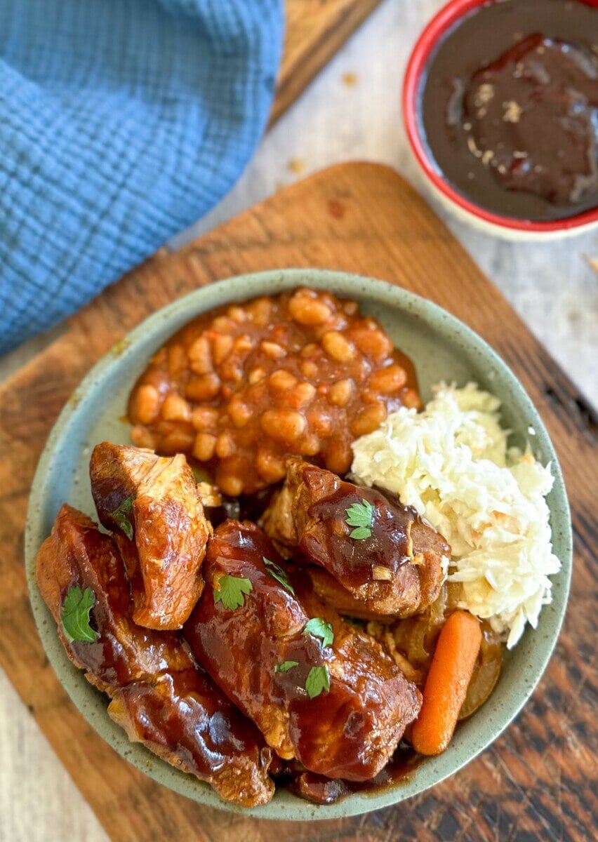 Dutch Oven Boneless Pork Ribs - Back To My Southern Roots