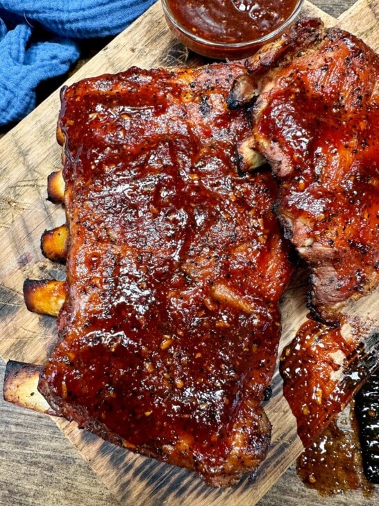 Grilled BBQ Pork Ribs - Back To My Southern Roots