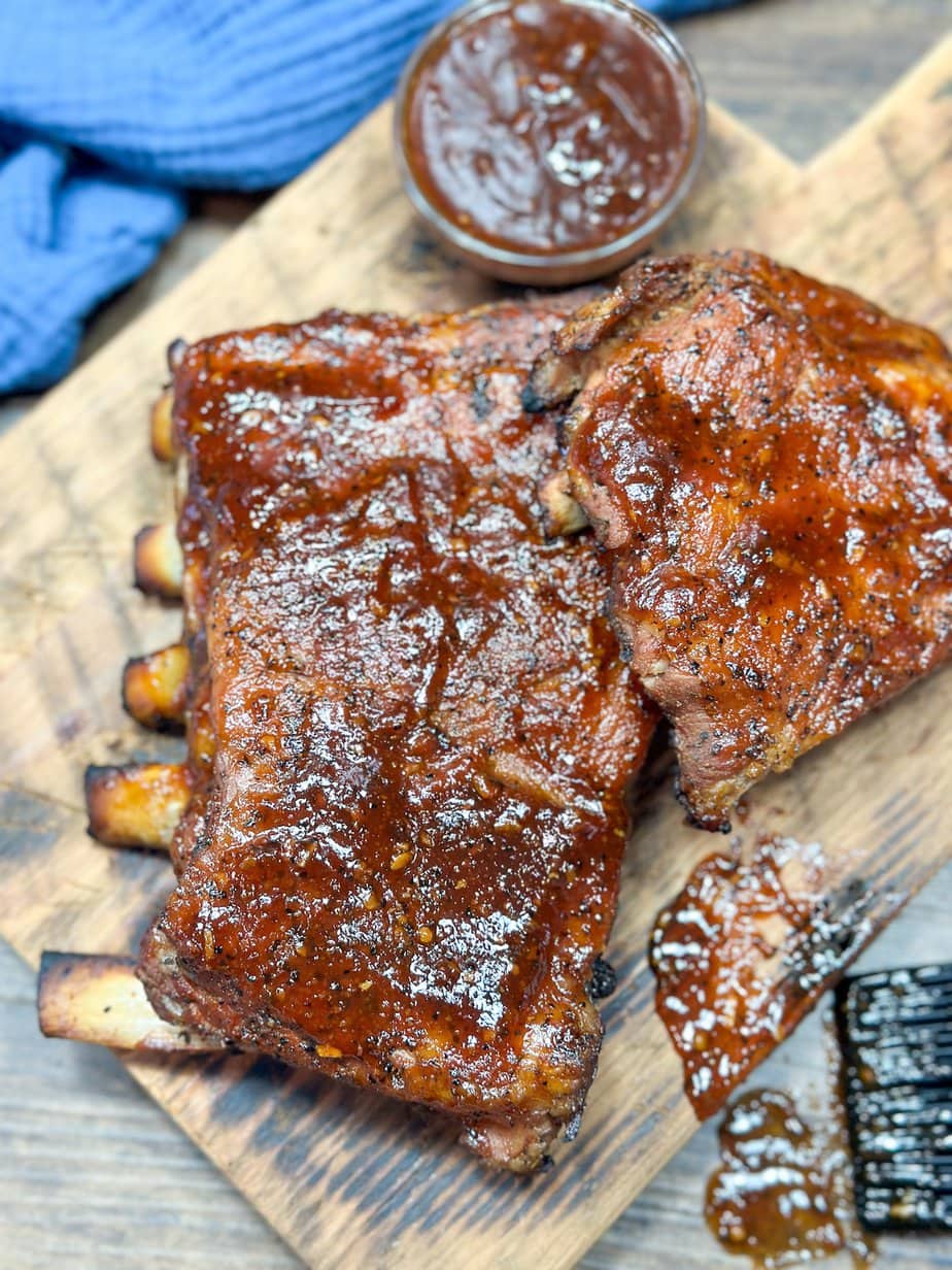 Grilled BBQ Pork Ribs - Back To My Southern Roots