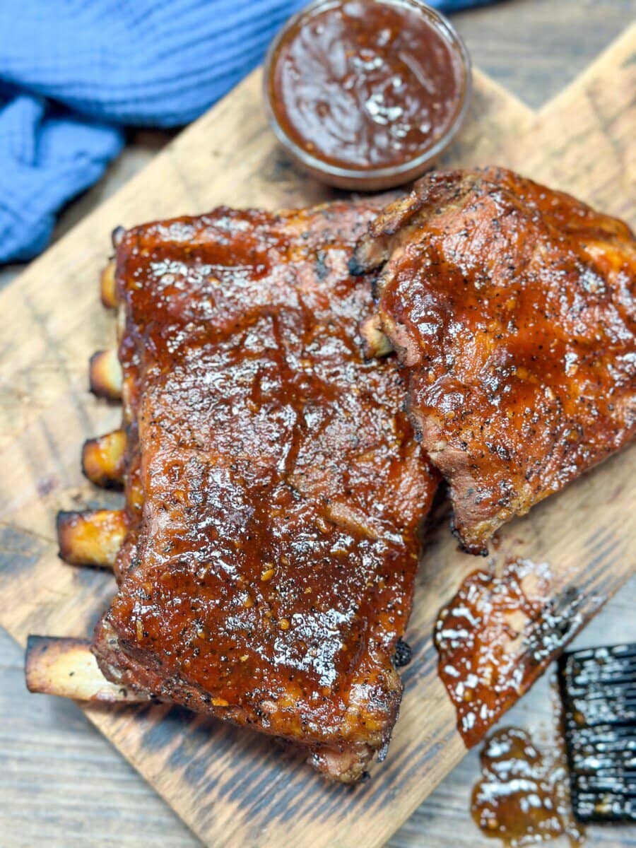 Grilled BBQ Pork Ribs - Back To My Southern Roots