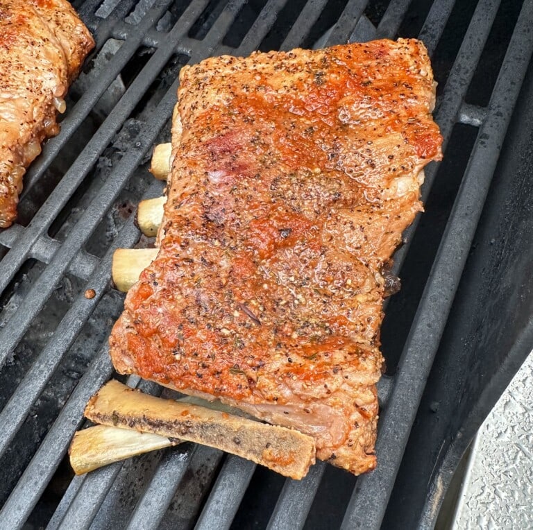 Grilled BBQ Pork Ribs - Back To My Southern Roots