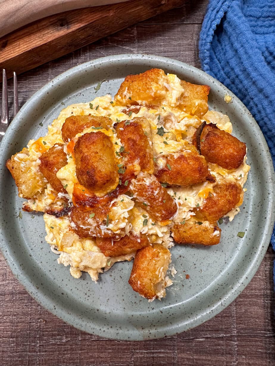 Chicken Tater Tot Casserole - Back To My Southern Roots