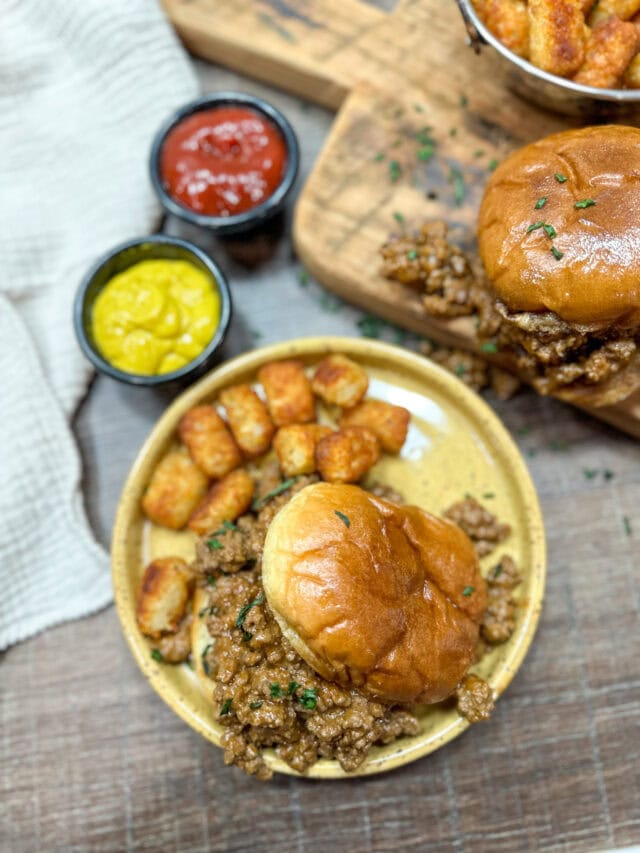 6-Ingredient Homemade Sloppy Joes - Back To My Southern Roots