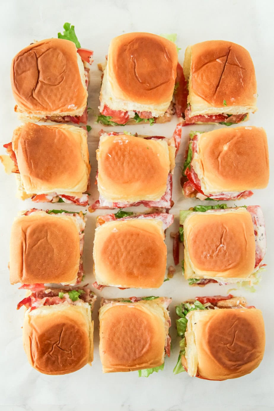 BLT Sliders With Hawaiian Bread - Back To My Southern Roots